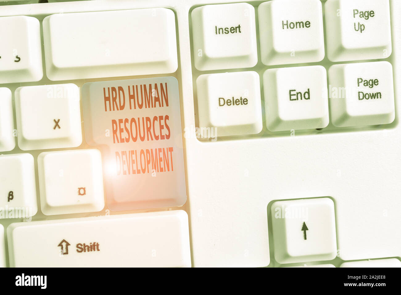 Handwriting text Hrd Huanalysis Resources Development. Conceptual photo ...