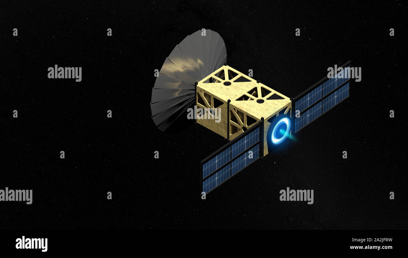 Cubesat or micro satellite Stock Photo - Alamy