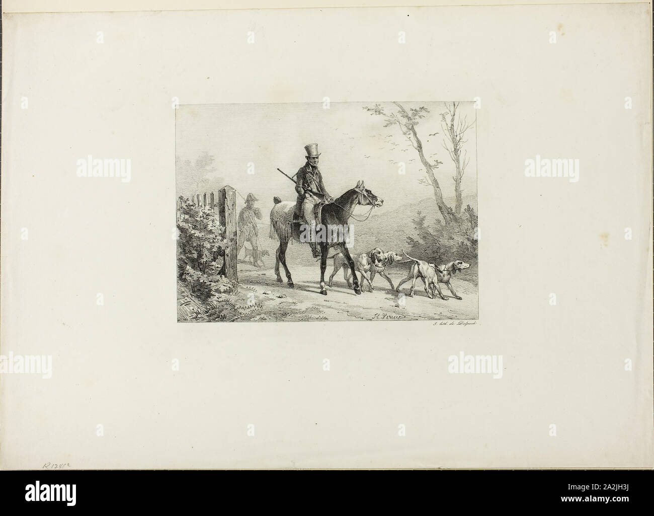 Lithograph by delpech hi-res stock photography and images - Alamy