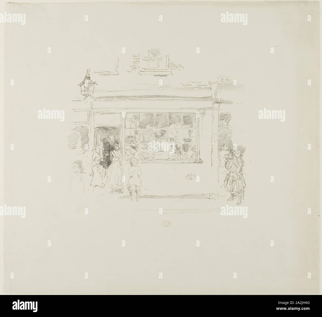 Drury Lane Rags, 1888, James McNeill Whistler (American, 1834-1903 ...