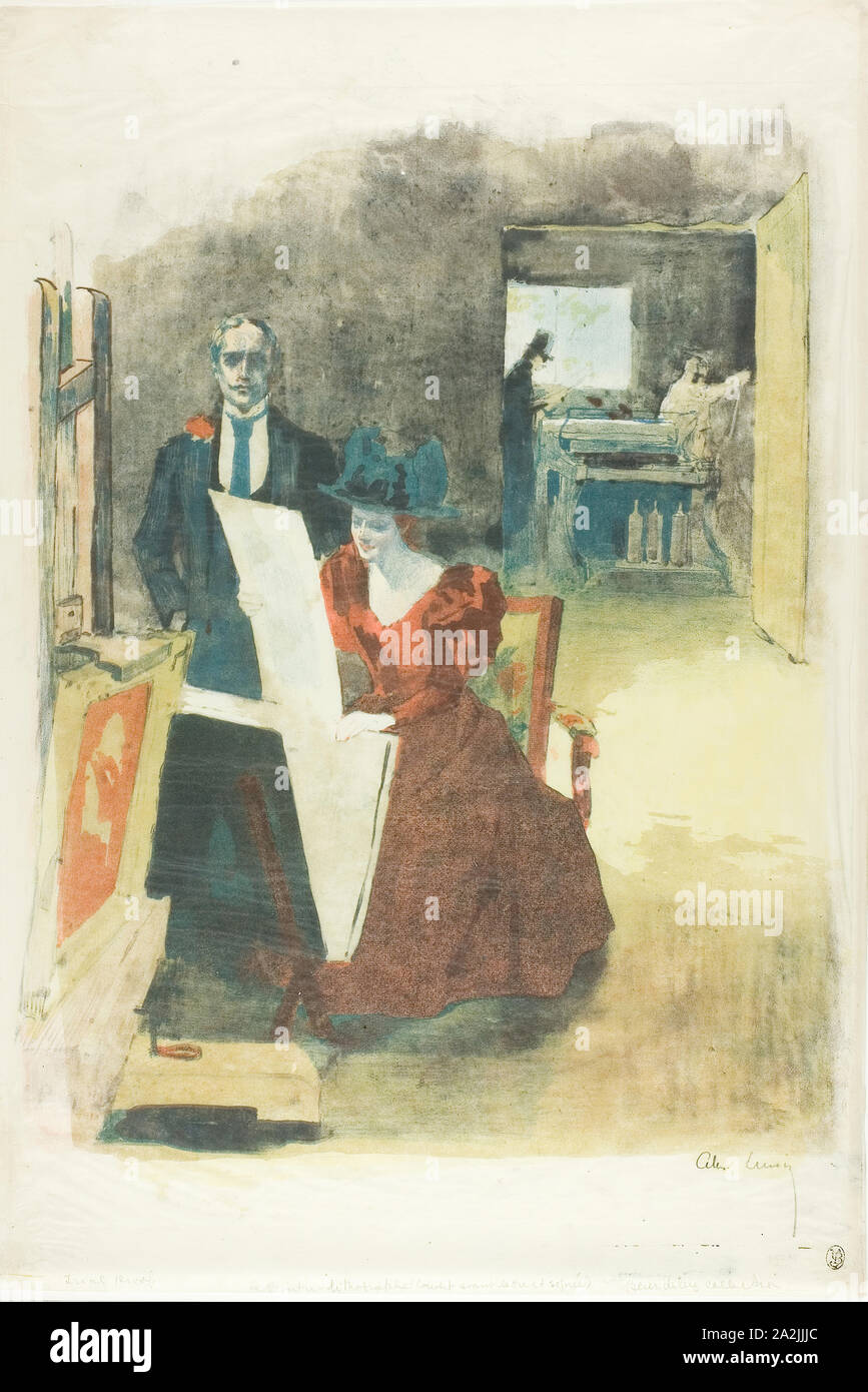 Painters lithographers hi-res stock photography and images - Alamy