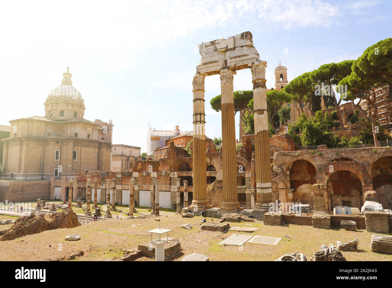 Temple venus genetrix rome caesar hi-res stock photography and images ...
