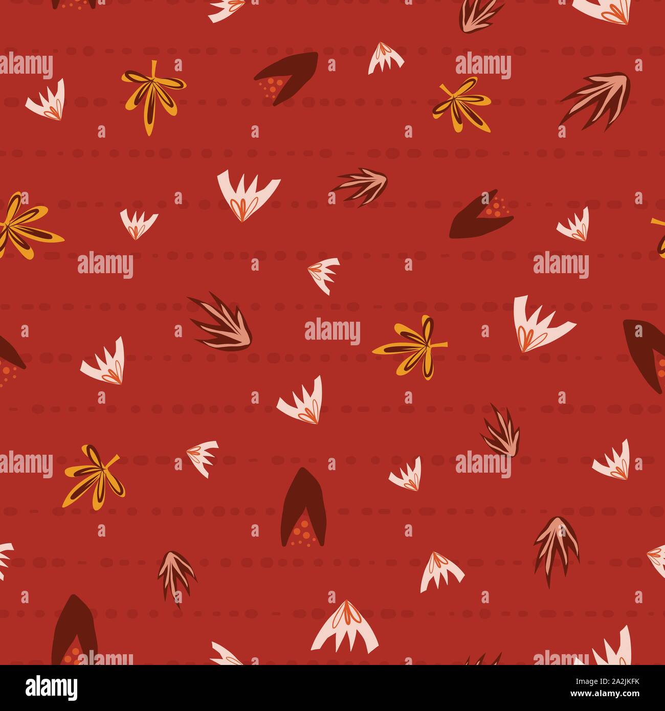 Scattered maple leaves Stock Vector Images - Alamy