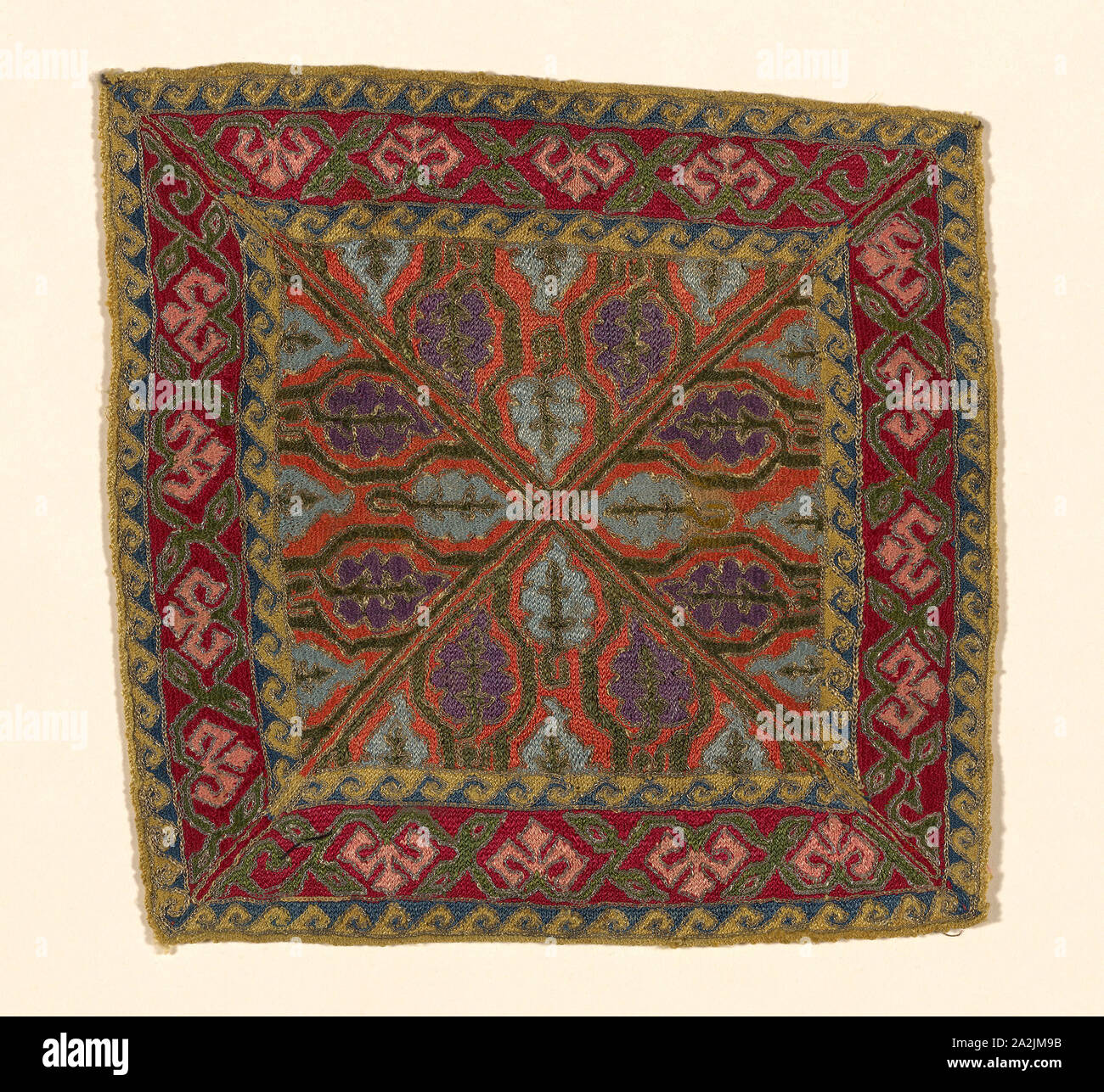 Cover (Dress Fabric), 19th century, Iran (Persia), Iran, Silk ...