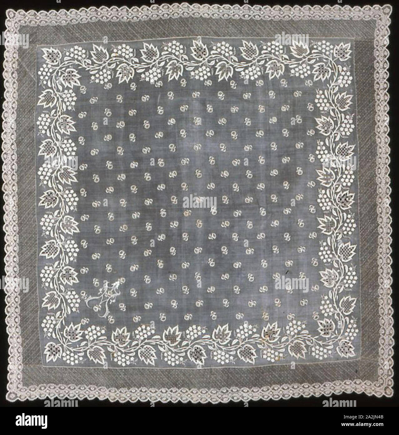Shawl, c. 1840/50, Philippines, Philippines, Pineapple fiber, plain ...