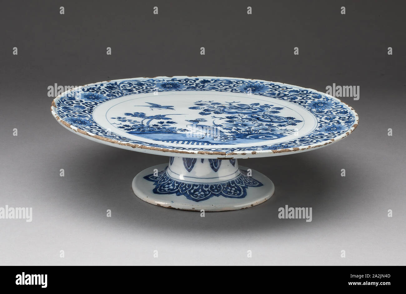 Cheese Dish, c. 1680, Netherlands, Delft, Delft, Tin-glazed earthenware ...