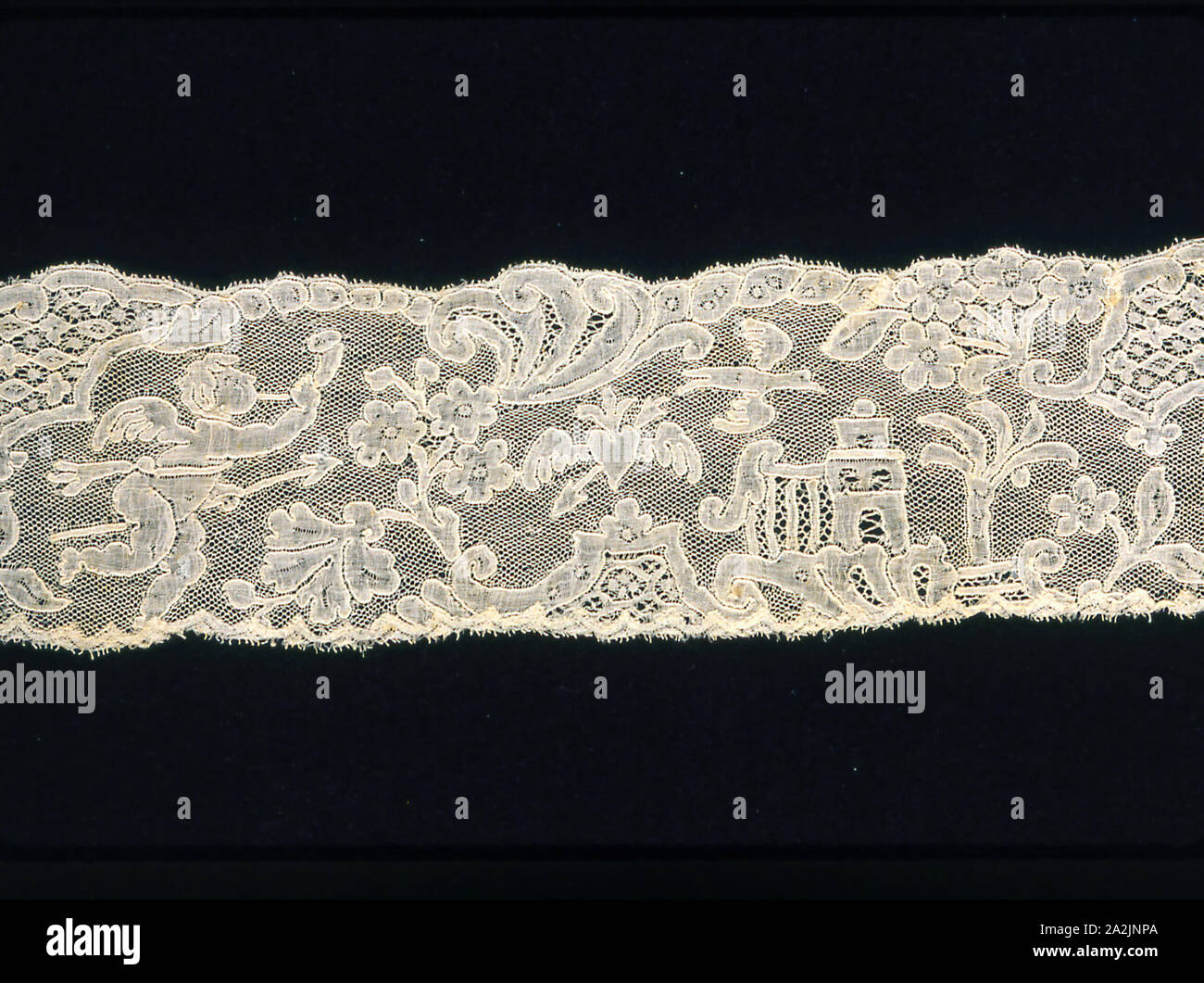 18th century mechelen bobbin lace hi-res stock photography and images ...