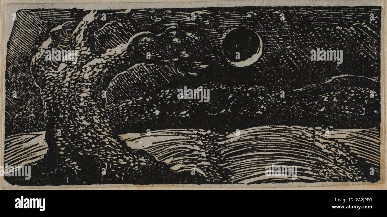 Blasted Tree and Flattened Crops, from The Pastorals of Virgil, 1821 ...