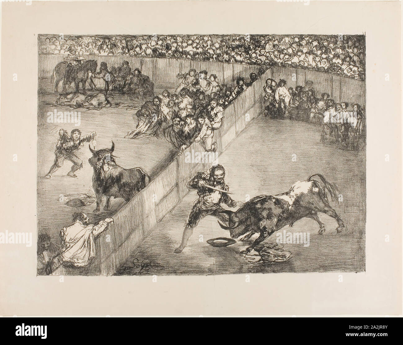 Francisco de goya bullfight hi-res stock photography and images - Alamy