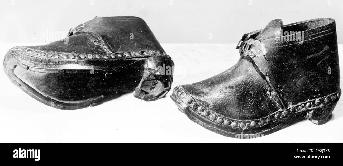 Lancastershire Clogs (Children’s Shoes), 1875/1900, England, Leather ...