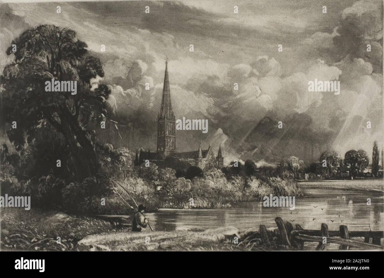 John constable salisbury cathedral hi-res stock photography and images ...