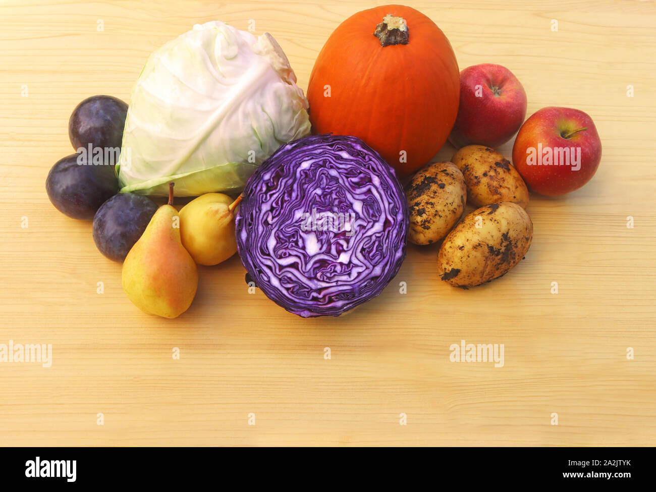 Multi colored fruits and vegetables hi-res stock photography and images ...
