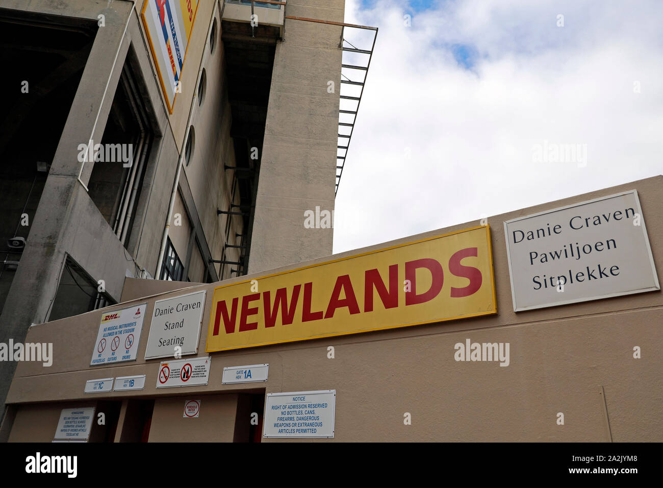 Newlands stadium in Cape Town was built in 1888 and the oldest rugby ...