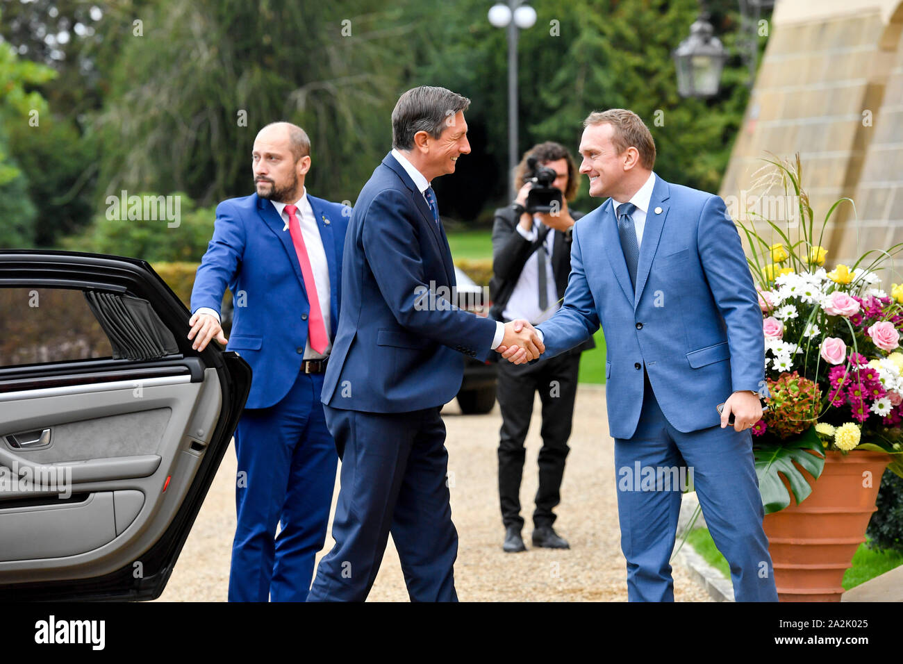 Presidential office of the republic of hungary hi-res stock photography ...