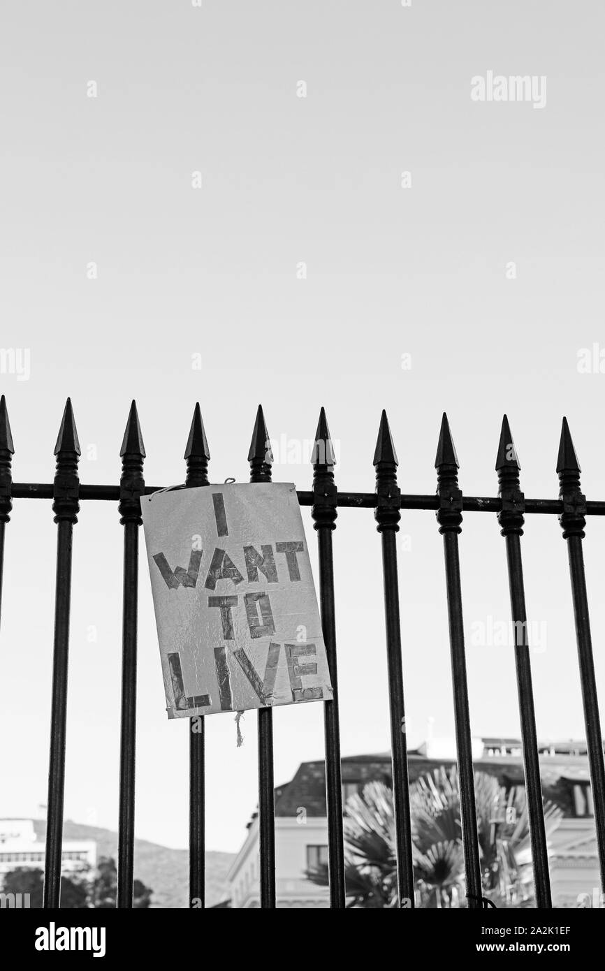 Femicide protest Black and White Stock Photos & Images - Alamy