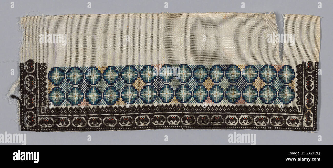 Woman’s Trouser Band, Qing dynasty (1644–1911), 1875/1900, Han-Chinese ...