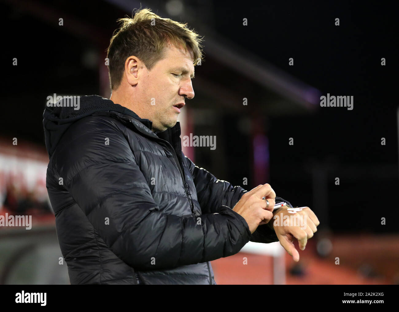 Barnsley Manager Daniel Stendel Stock Photo - Alamy