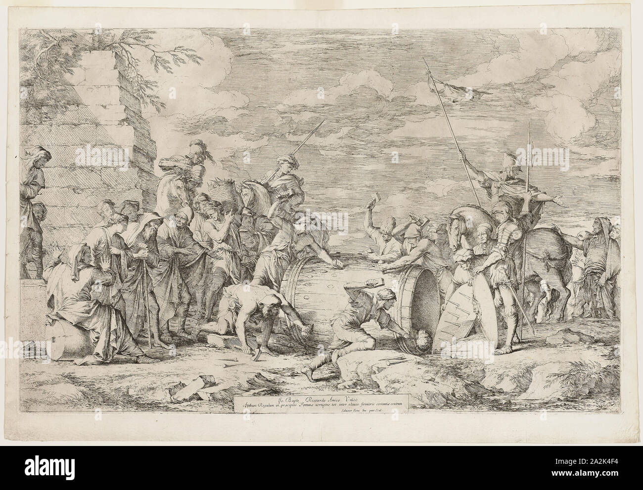 Death of Atilius Regulus, 1662, Salvator Rosa, Italian, 1615-1673 ...