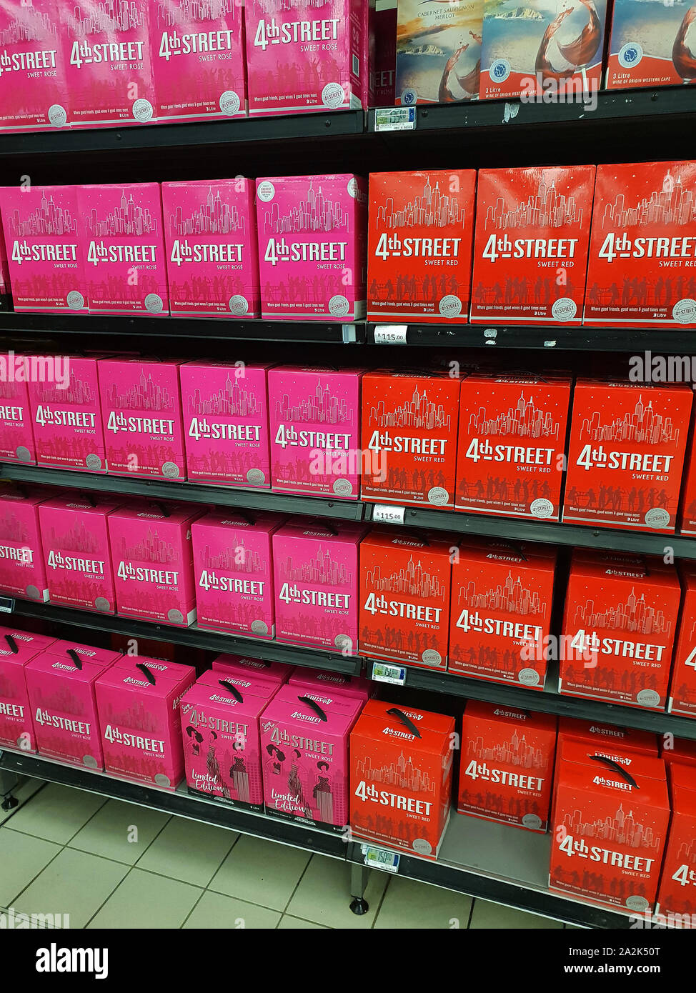 South african box wine hi-res stock photography and images - Alamy