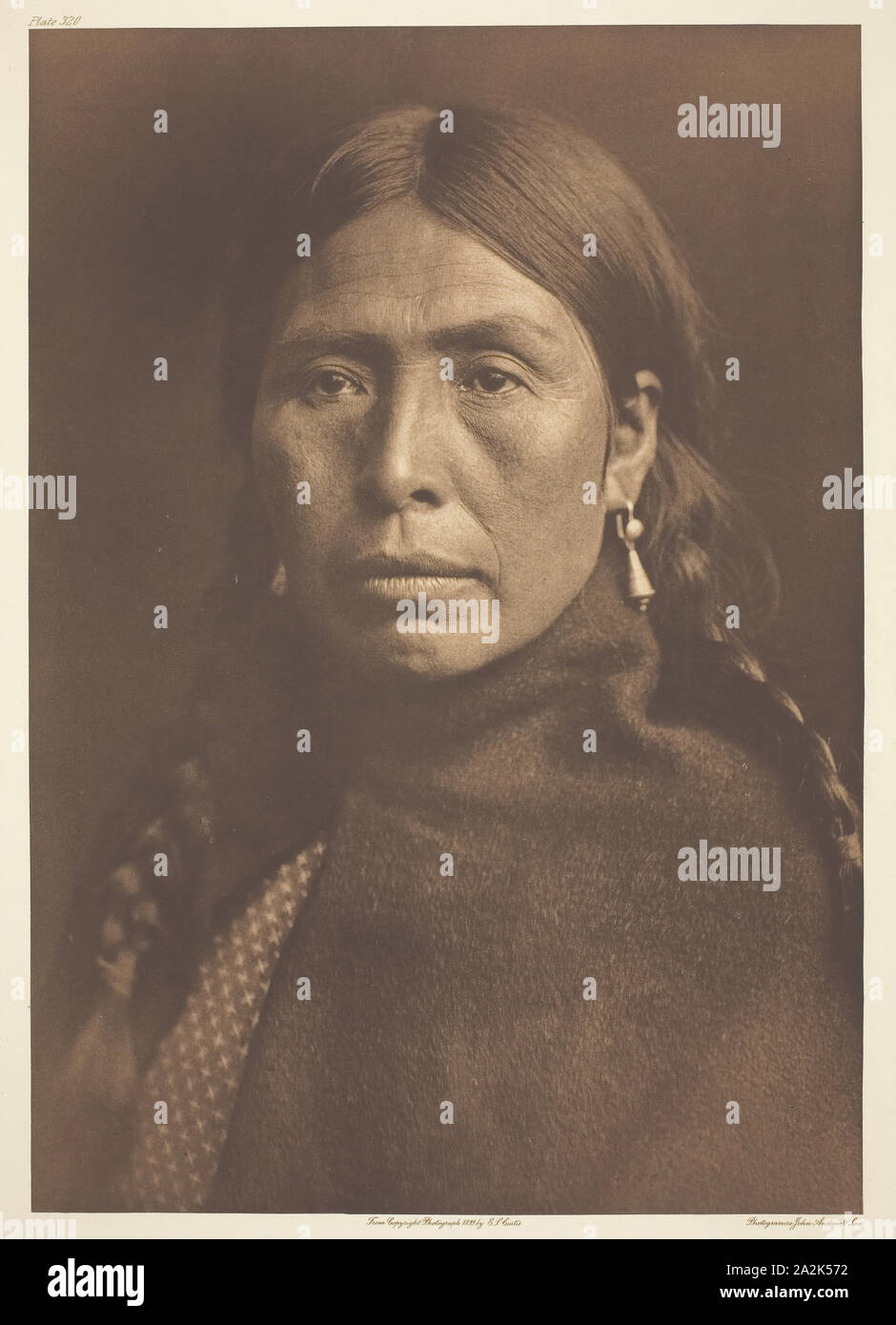 The north american indian curtis hi-res stock photography and images ...