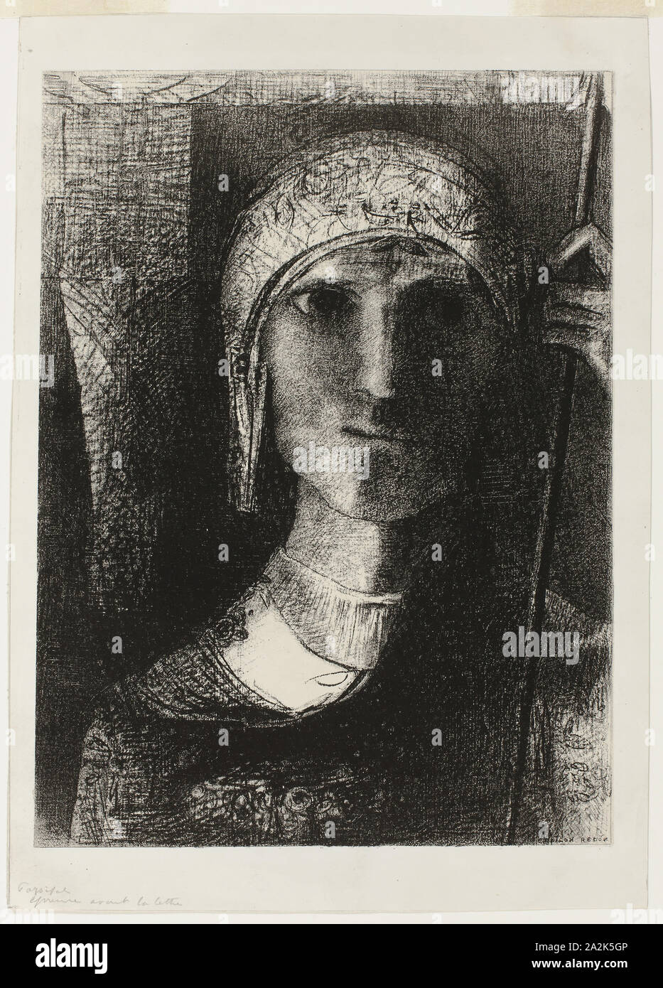 Parsifal, 1891, Odilon Redon, French, 1840-1916, France, Transfer ...