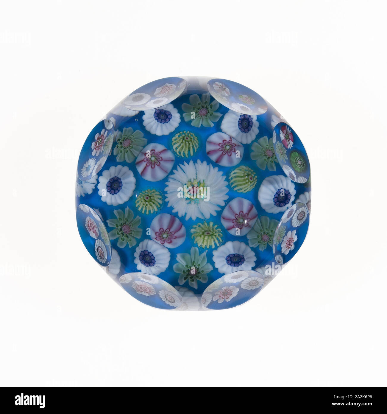 Paperweight, 19th century, Clichy, France, 1837-1885, Clichy, Glass ...