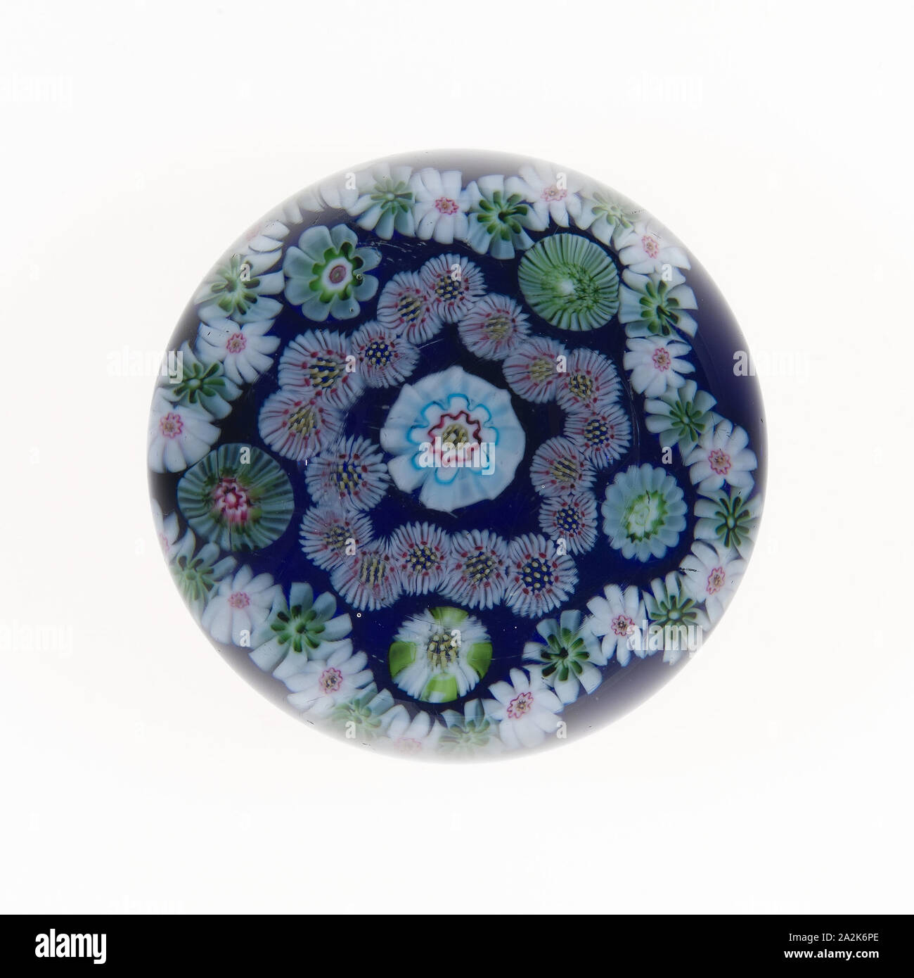 Paperweight, 19th century, Clichy, France, 1837-1885, Clichy, Glass, 3 ...