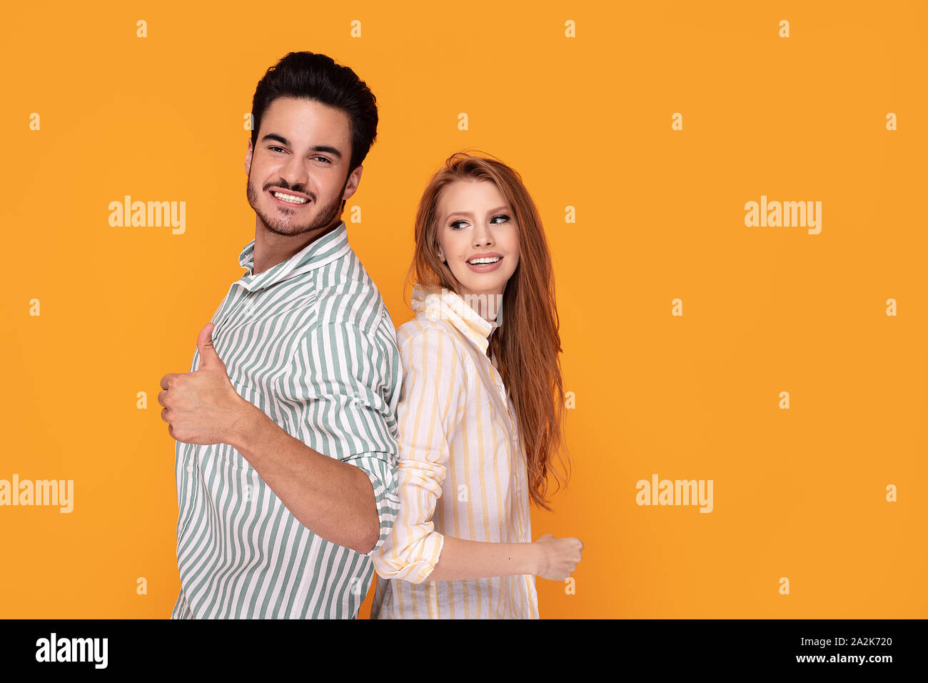 Smiling fun colorful people hi-res stock photography and images - Alamy