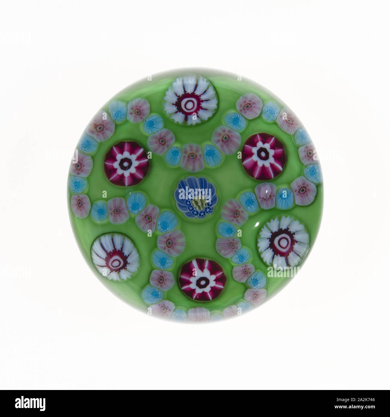 Paperweight, 19th century, Clichy, France, 1837-1885, Clichy, Glass ...