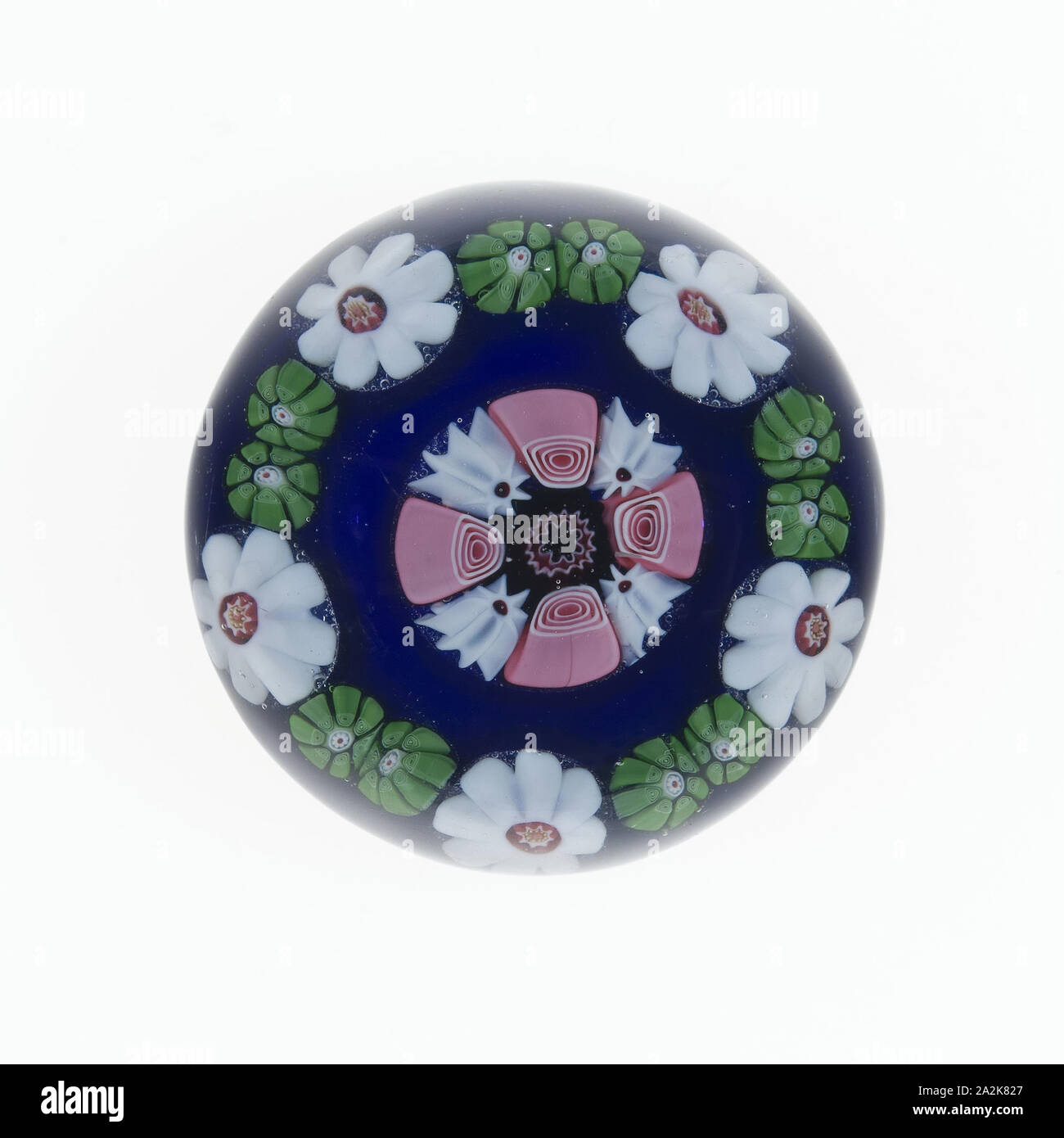 Paperweight, 19th century, Clichy, France, 1837-1885, Clichy, Glass, 1 ...