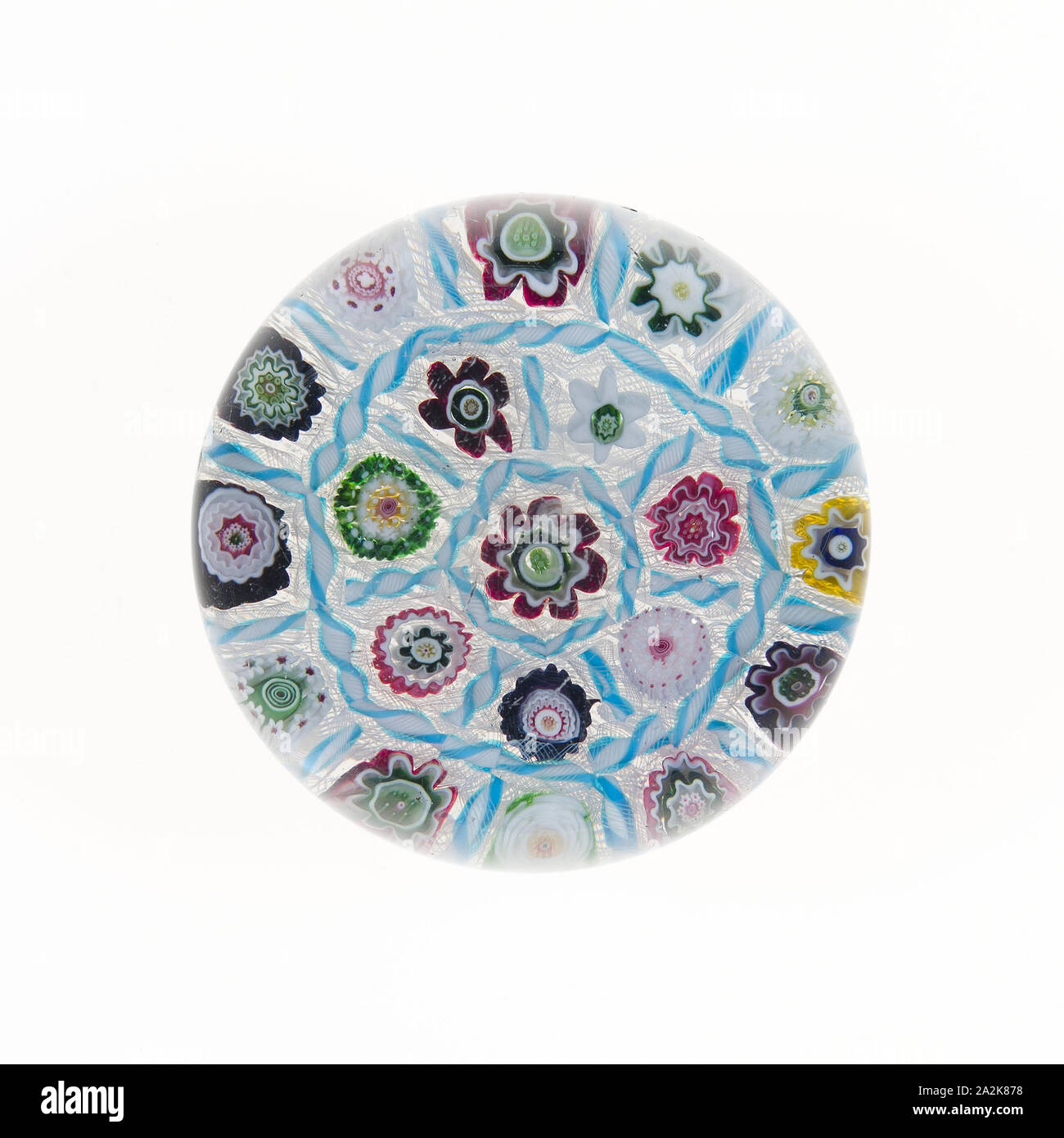 Paperweight, 19th century, Clichy, France, 1837-1885, Clichy, Glass ...