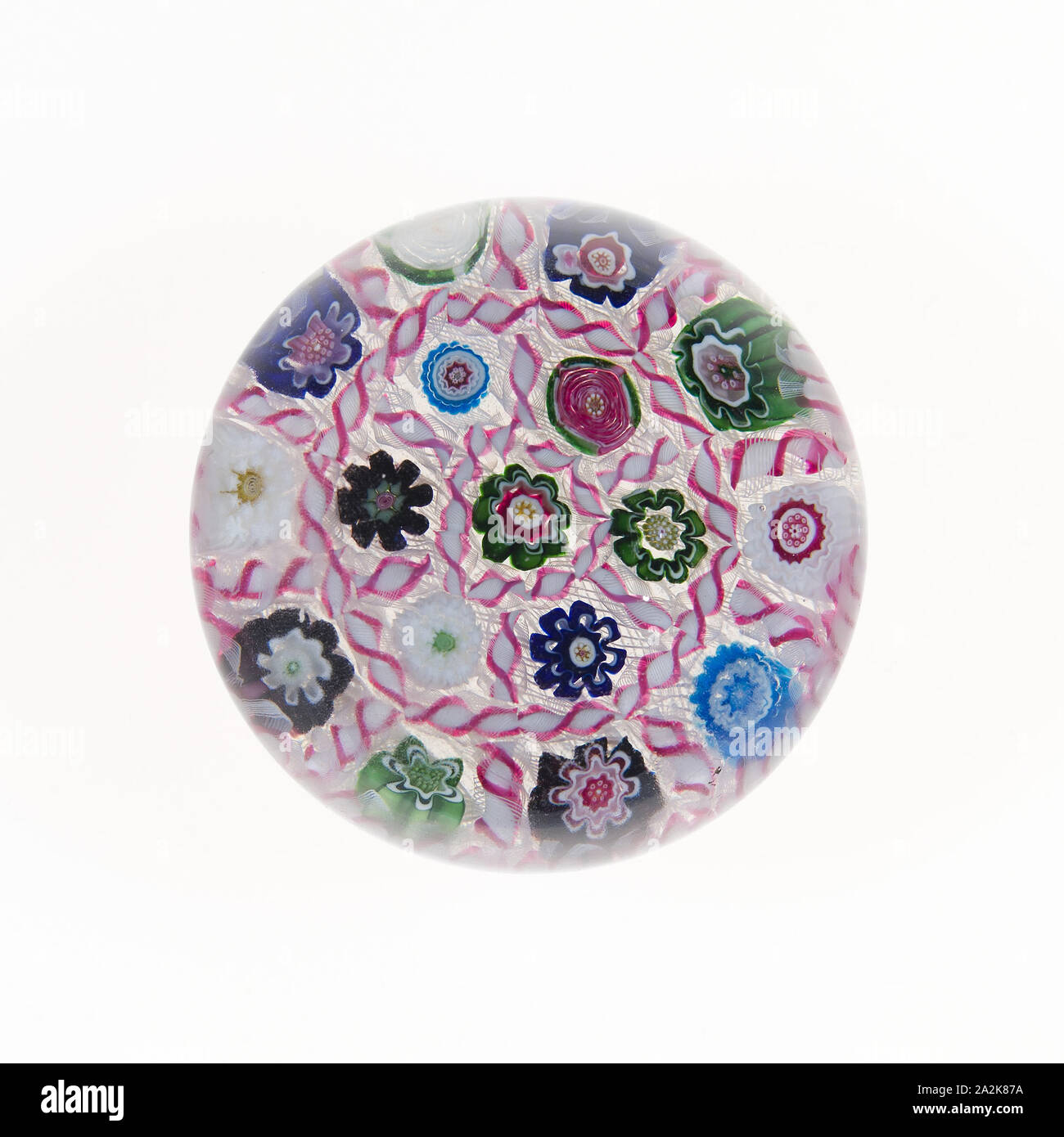 Paperweight, 19th century, Clichy, France, 1837-1885, Clichy, Glass ...