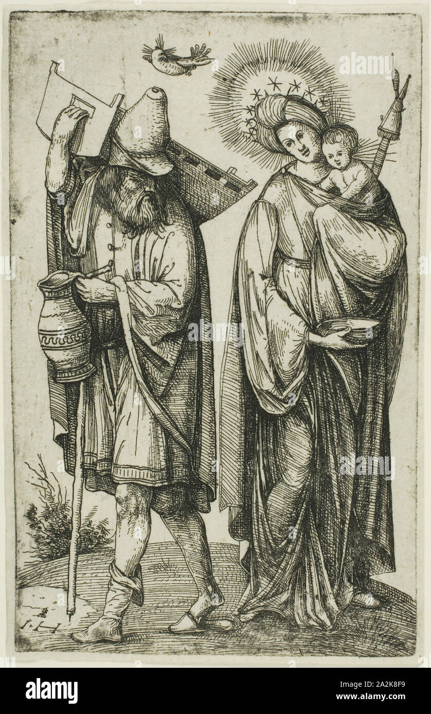 The Holy Family with the Dove of the Holy Ghost, n.d., Hieronymous ...