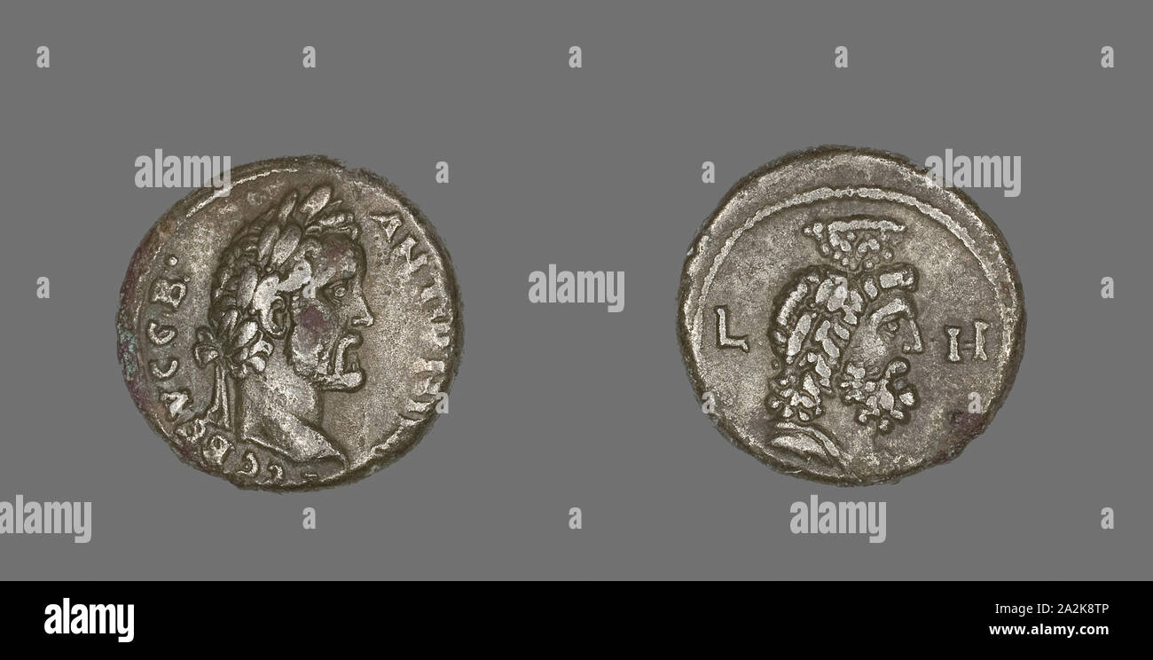 Coin Portraying Emperor Antoninus Pius, AD 145, Roman, minted in ...