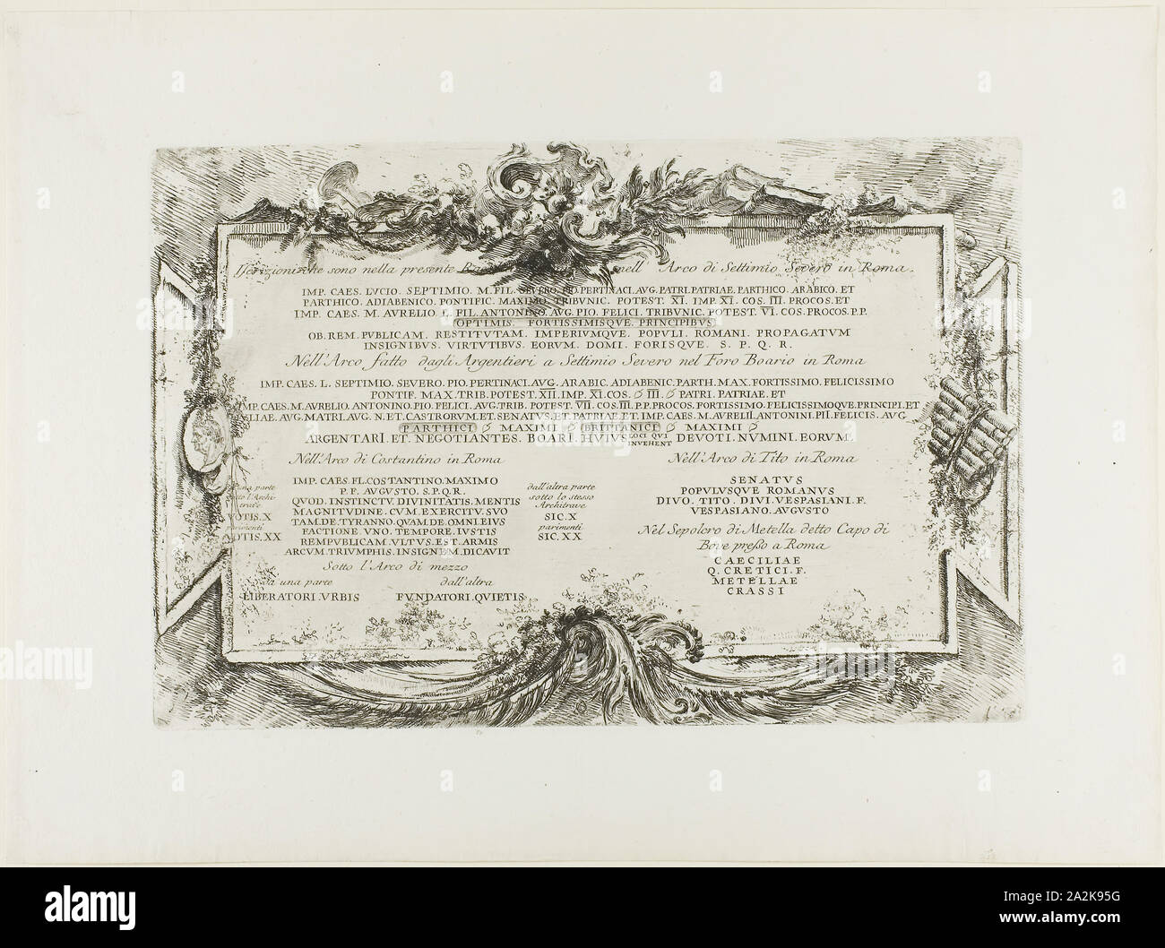 Transcription of various ancient Latin inscriptions, from Some Views of ...