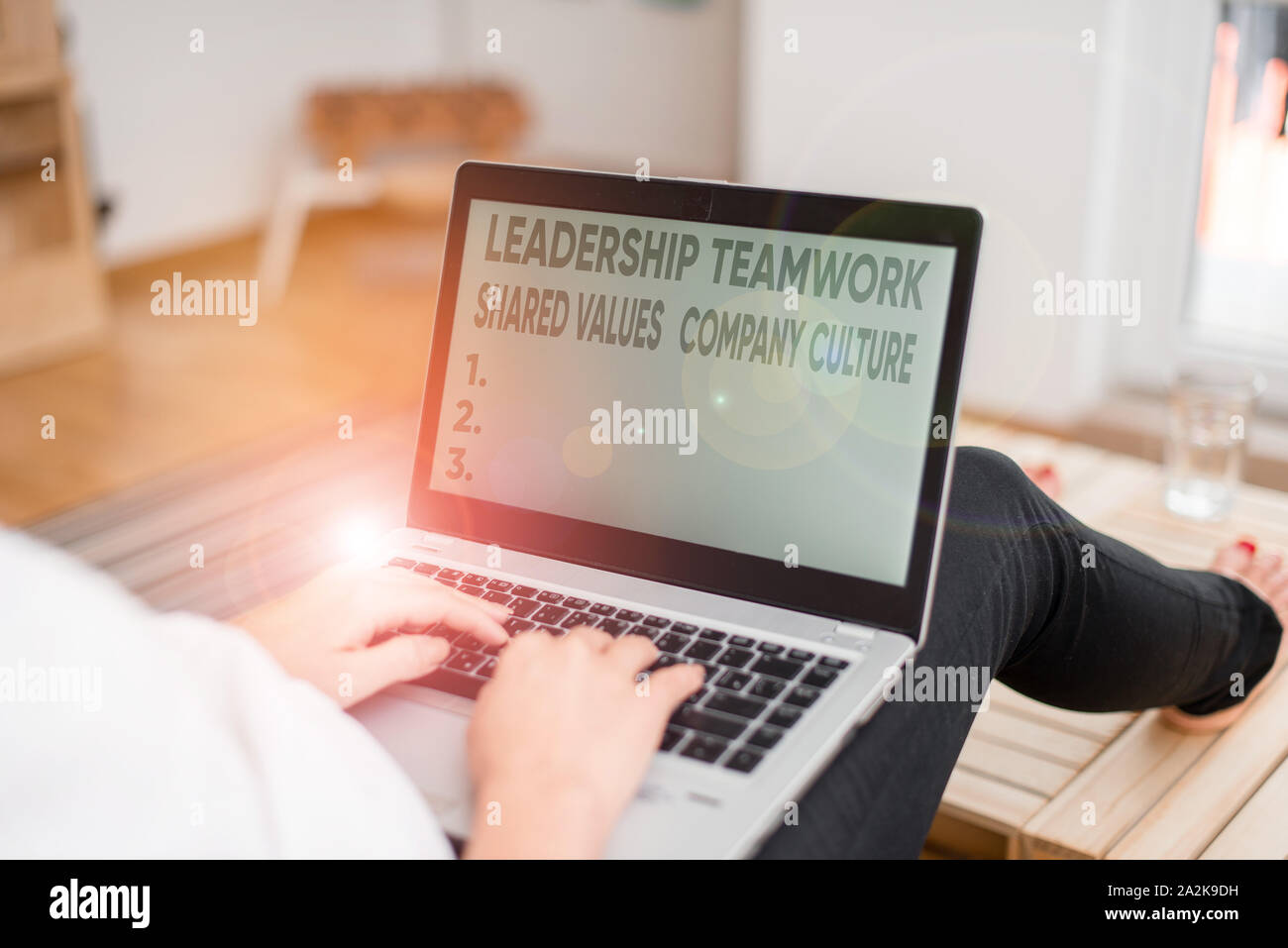 Handwriting text writing Leadership Teamwork Shared Values Company ...