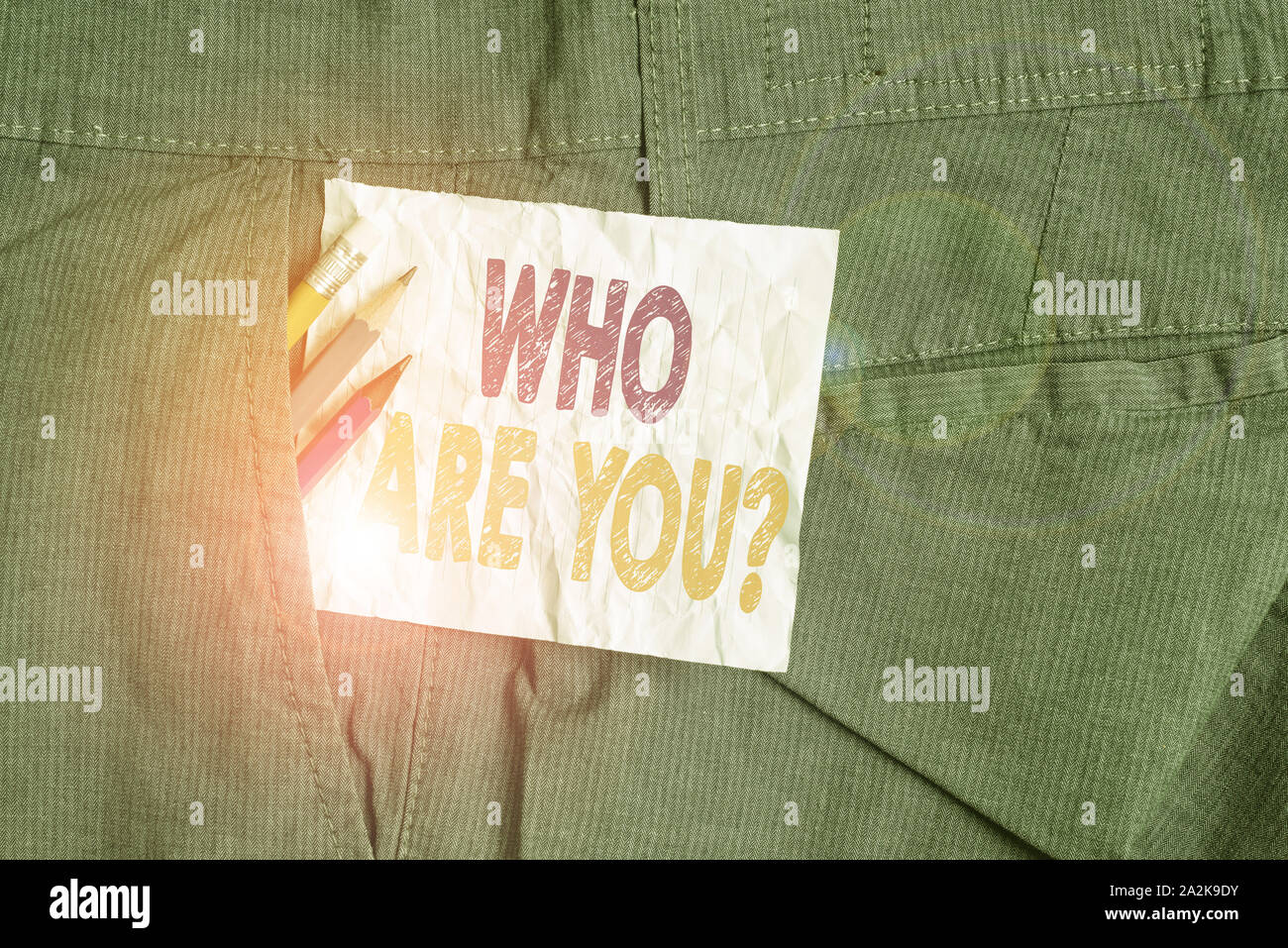 Text sign showing Who Are You Question. Business photo showcasing ...