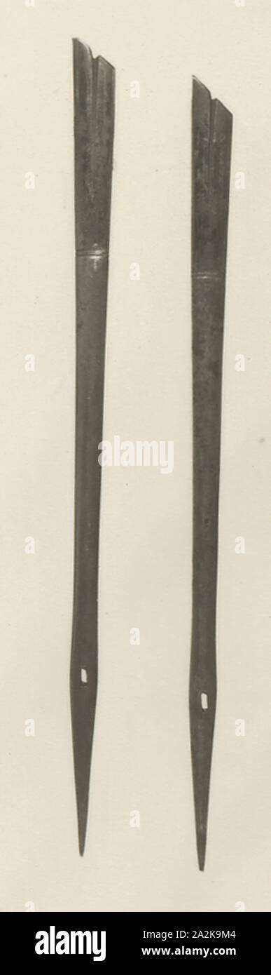 Two Awls, late 16th century, German (Saxon), Germany, East, Iron ...