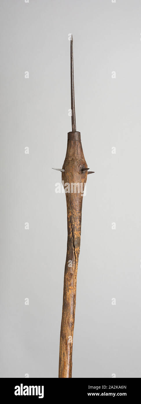 Morgenstern, 16th century, German, Germany, Iron and wood, H. 168.9 cm ...
