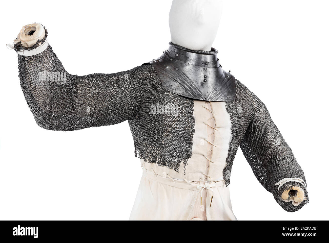 Pair of Mail Sleeves, 1550/1600, European, Steel Stock Photo - Alamy