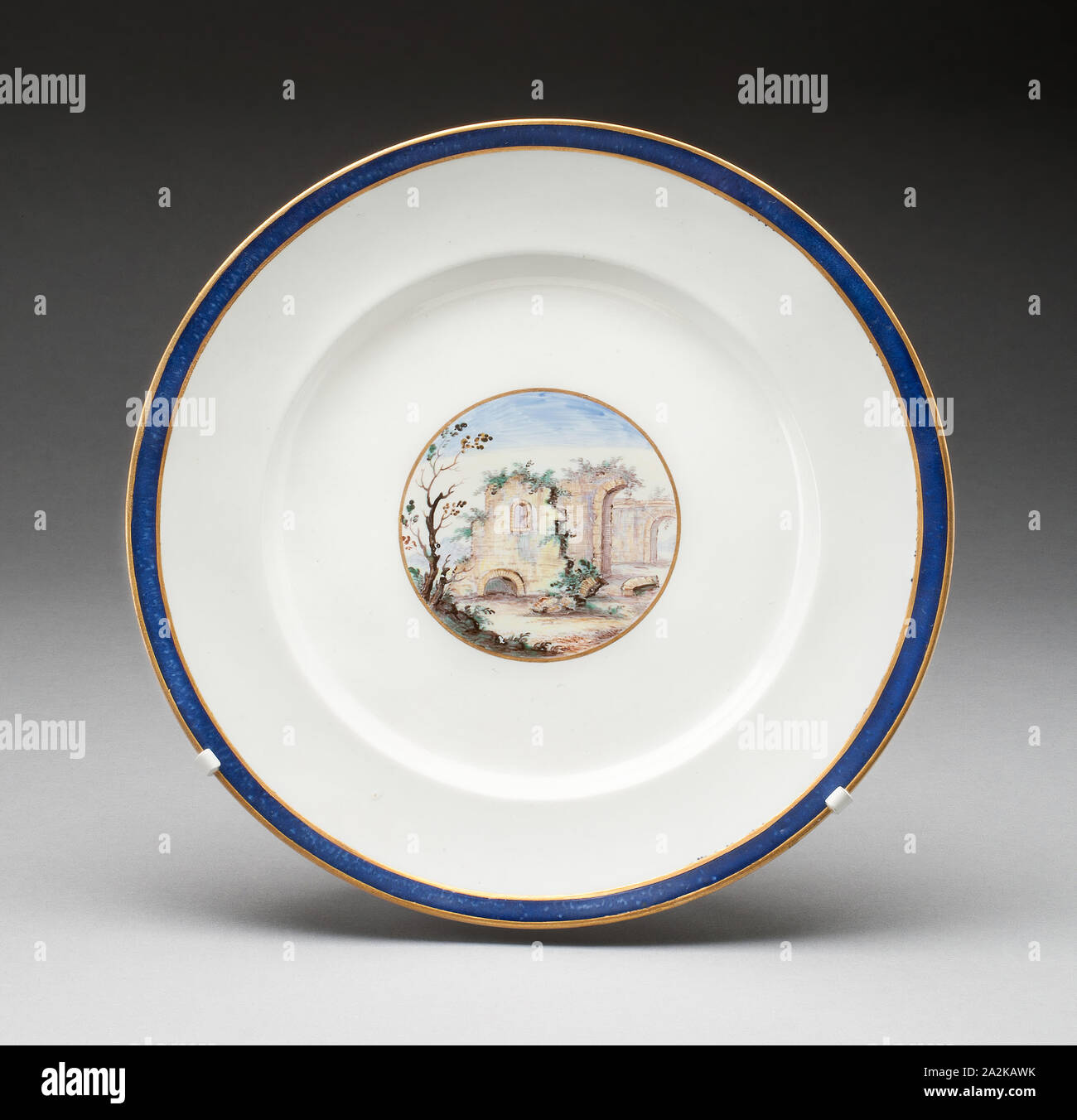 Soft paste porcelain with polychrome enamels hi-res stock photography ...