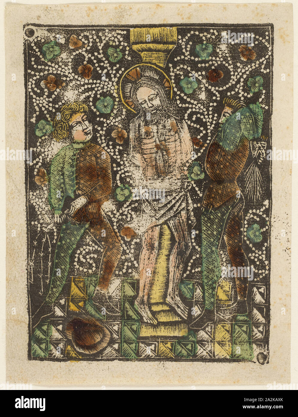 The Flagellation, 1460–65, Bavarian, 15th century, Germany, Metalcut in ...