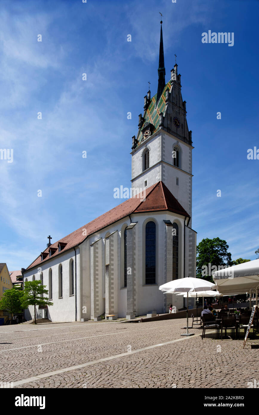 Friedrichshafen on Lake Constance: Catholic parish church Saint ...