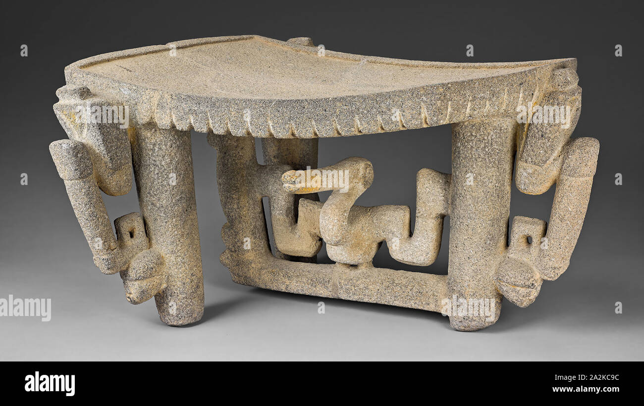 Ceremonial Grinding Table (Metate), A.D. 1/500, Nicoya, Nicoya ...