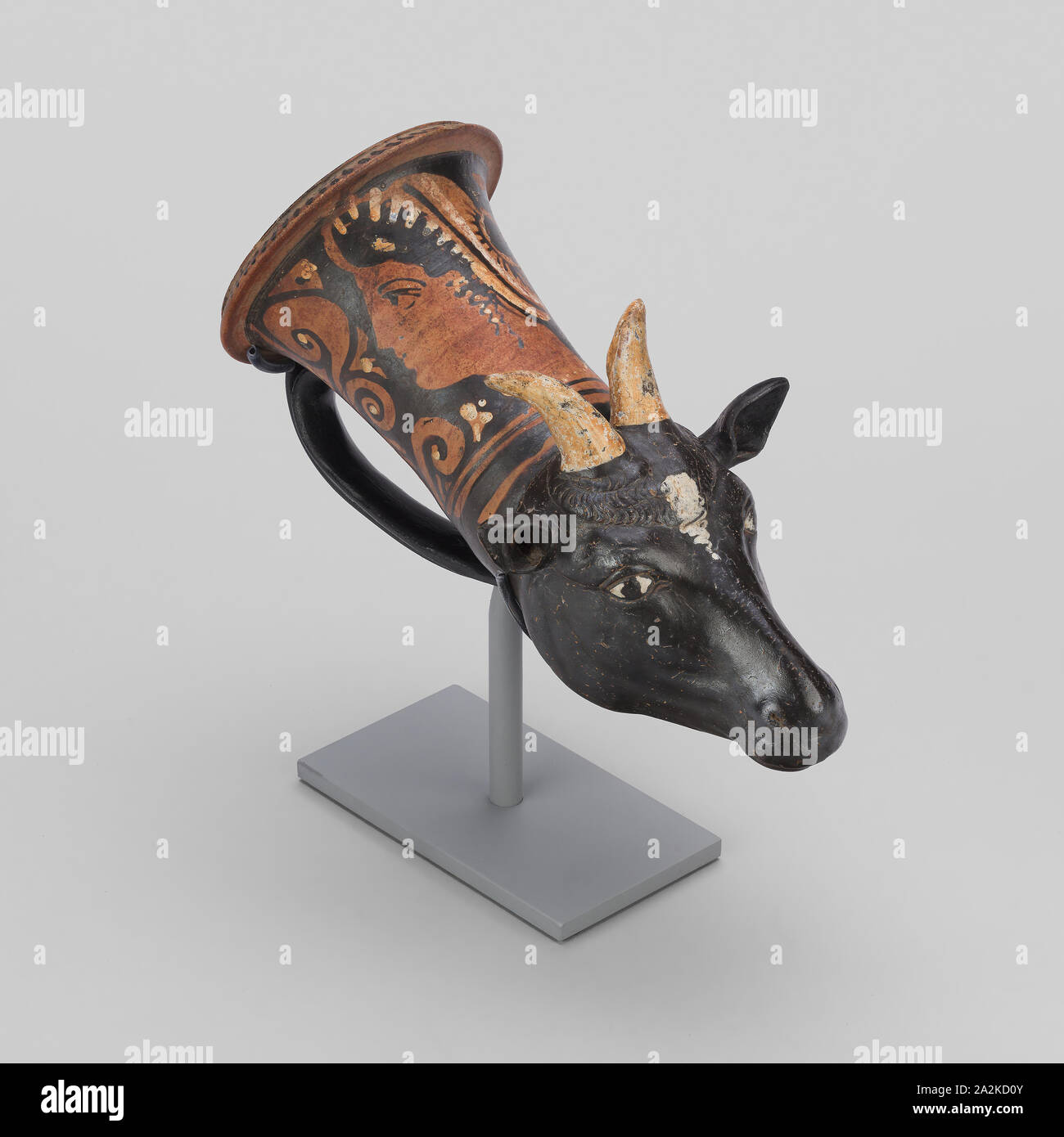 Rhyton (Drinking Vessel) in Shape of Sheep’s Head, about 320/310 BC ...