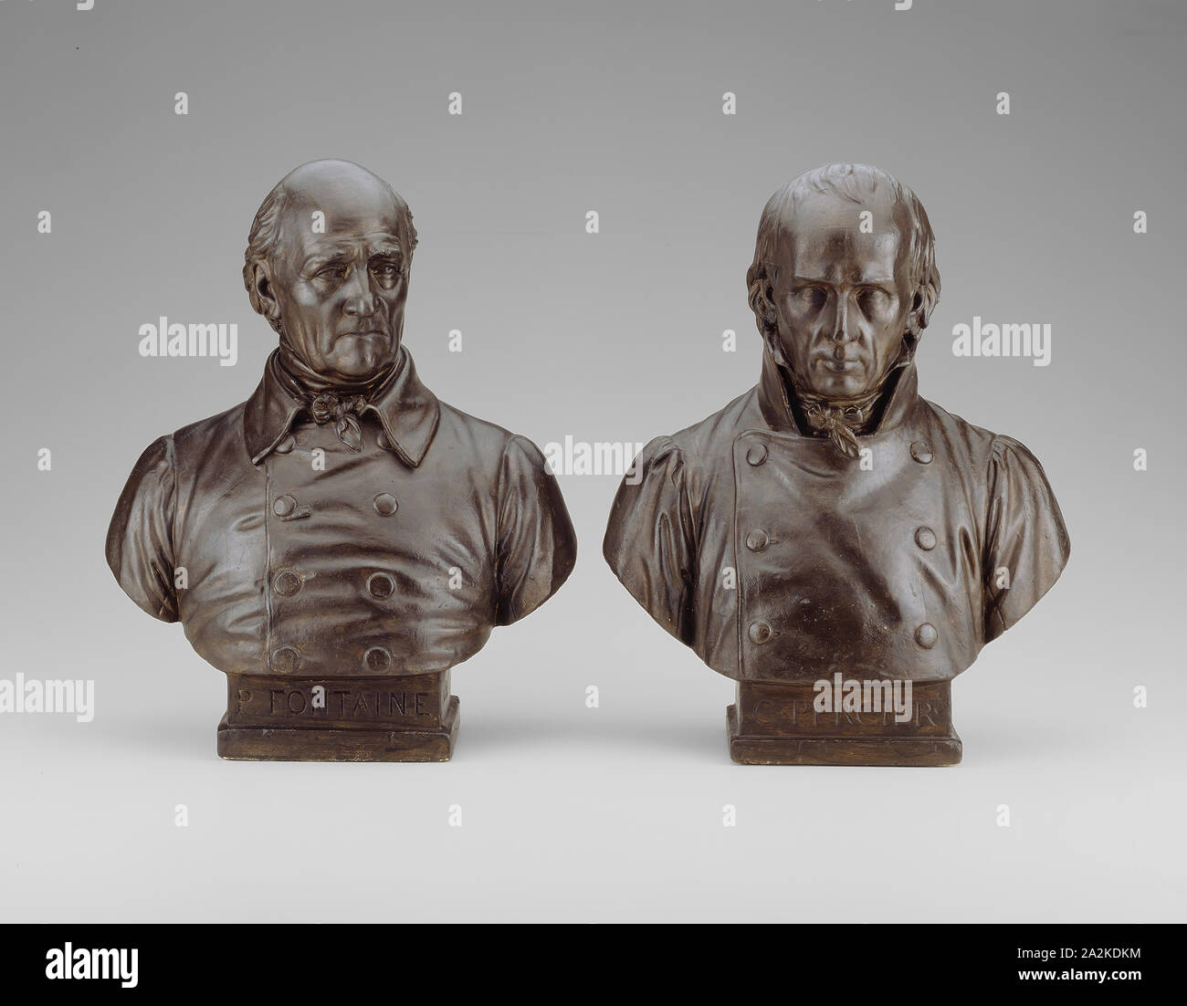Bust of Charles Percier (1764-1838), 1838, Louis Messidor Lebon Petitot ...