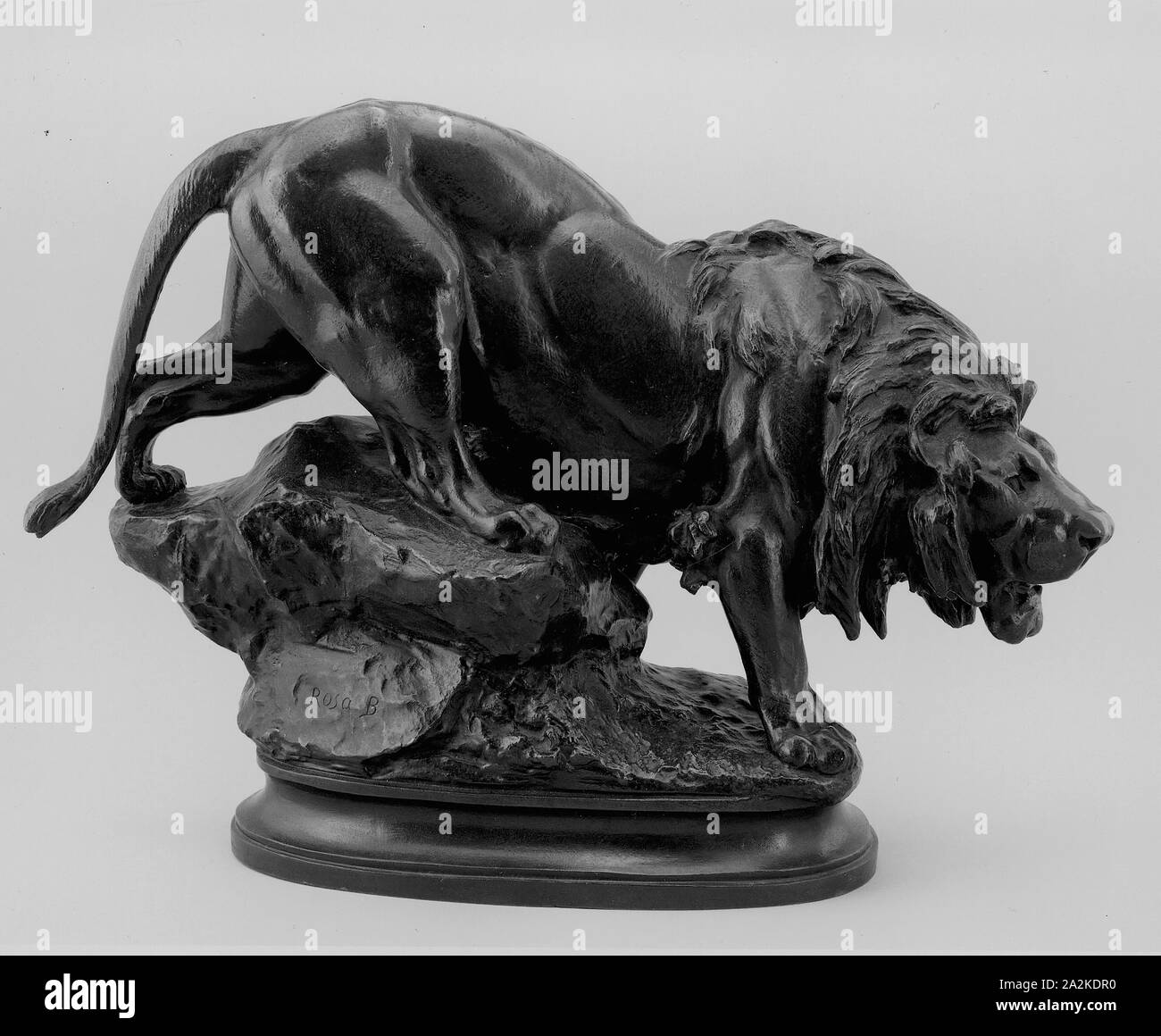 Lion, c. 1880, Rosa Bonheur, French, 1822-1899, France, Bronze, 39.4 × ...