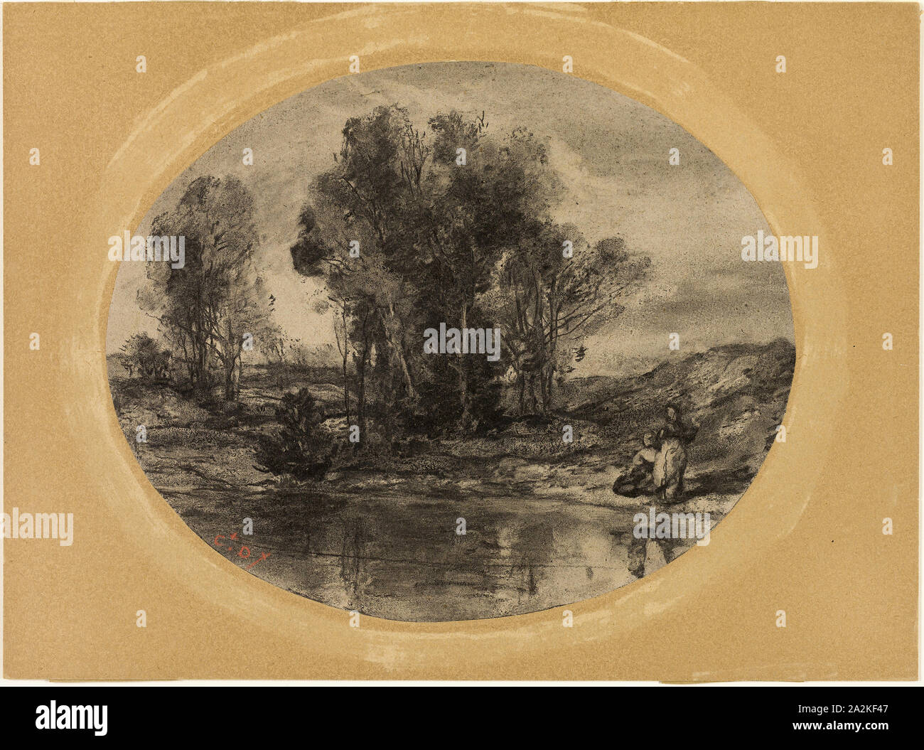 Henri joseph constant dutilleux hi-res stock photography and images - Alamy