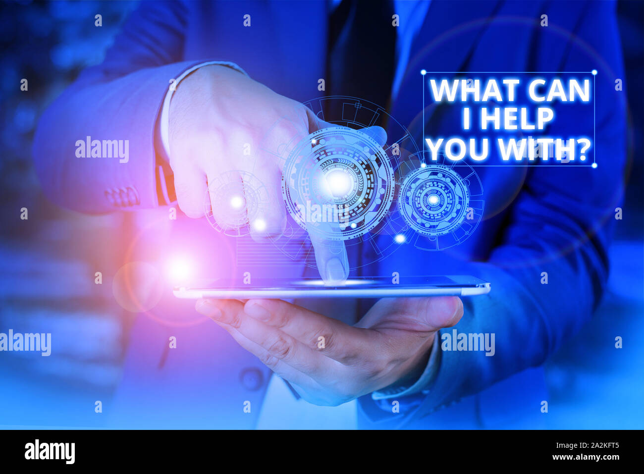 Handwriting text What Can I Help You With Question. Conceptual photo ...