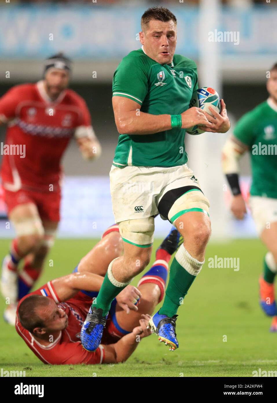 Ireland's CJ Stander breaks through during the 2019 Rugby World Cup ...